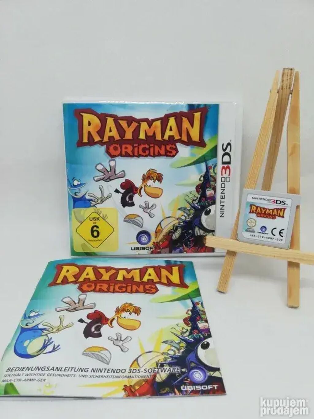 Prodajem original igru za Nintendo 3DS i 2DS konzole - Rayman Origins