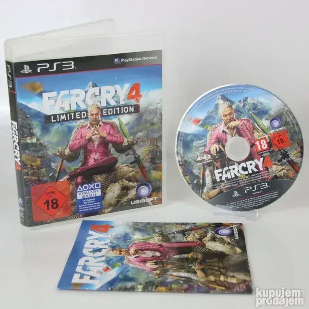 Prodajem original igricu za Sony Playstation 3 konzolu - FarCry 4 Igra