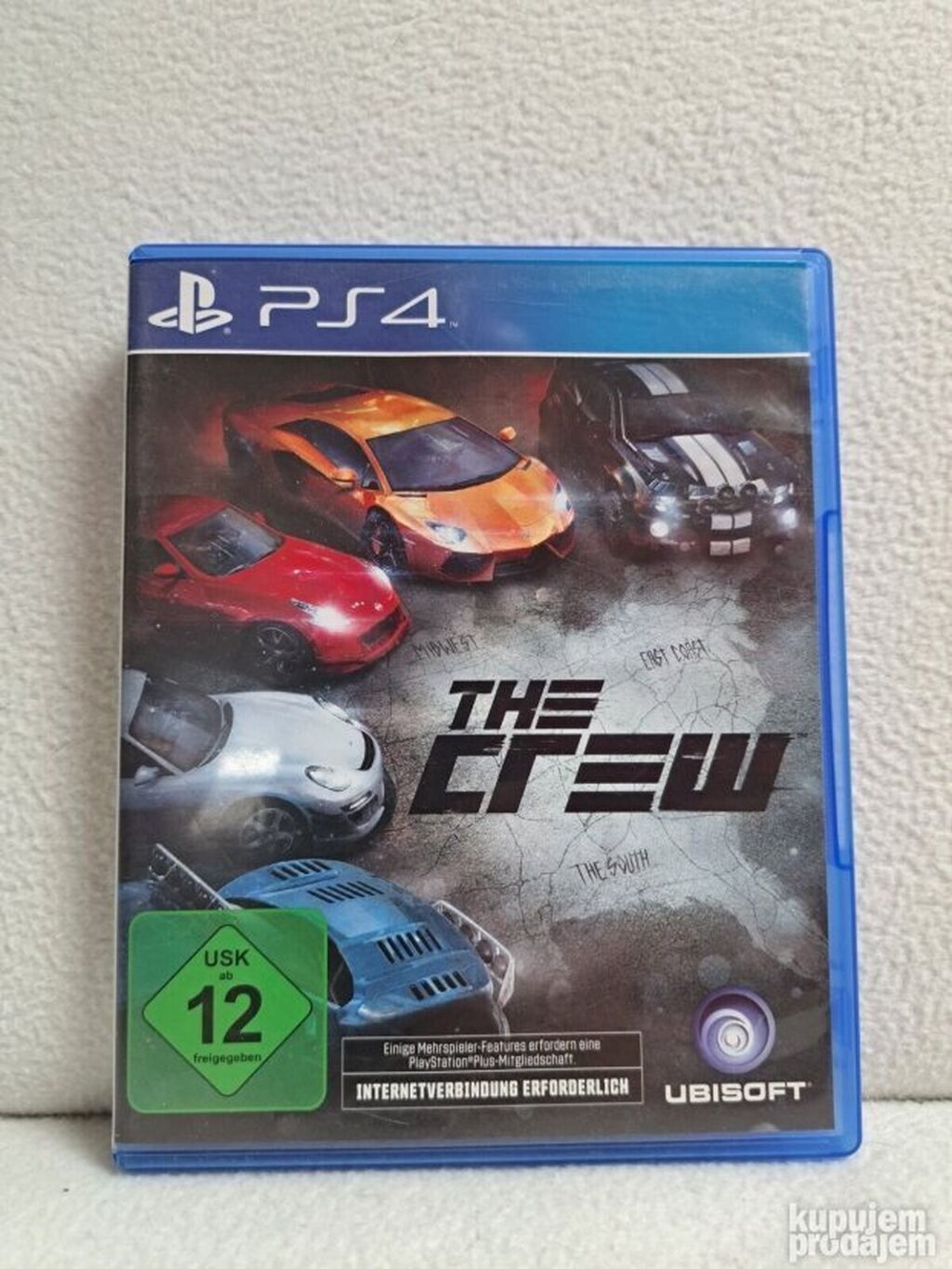 Prodajem original igricu za Sony Playstation 4 konzolu - The Crew Igra