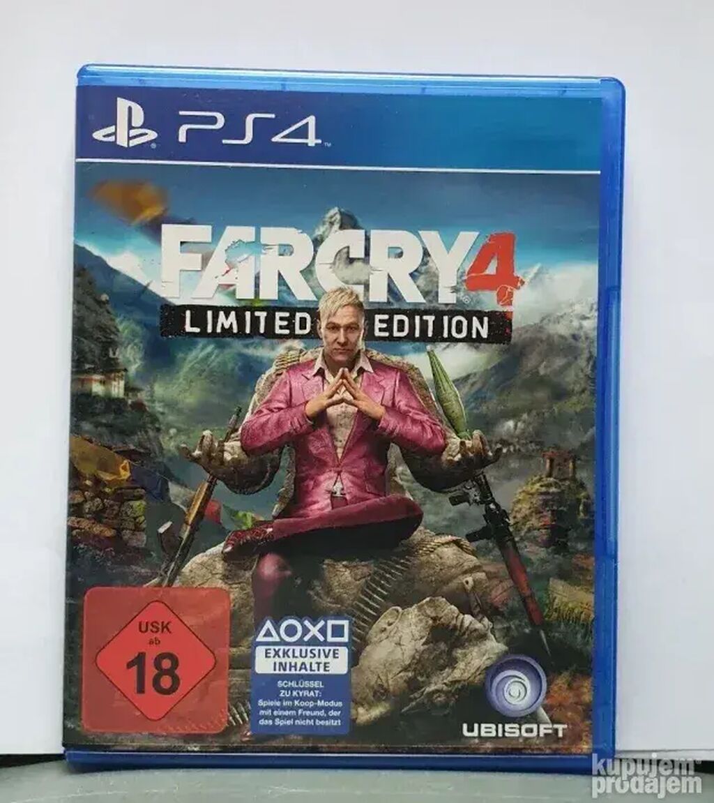 Prodajem original igricu za Sony Playstation 4 konzolu - Far Cry 4