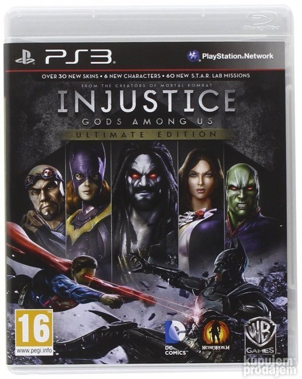 Prodajem original igricu za Sony Playstation 3 konzolu - INJUSTICE