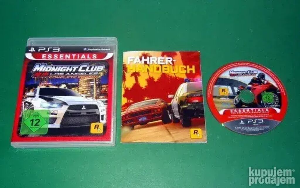 Prodajem original igricu za Sony Playstation 3 konzolu - Midnight Club