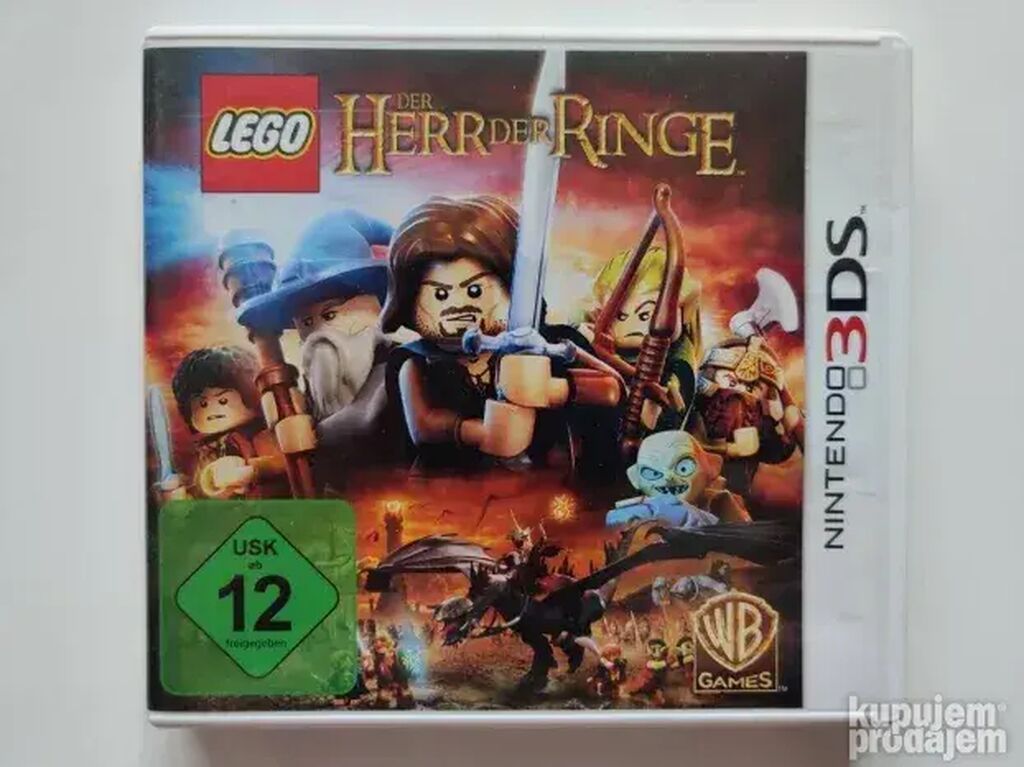Prodajem original igru za Nintendo 3DS i 2DS konzole - LEGO Lord of