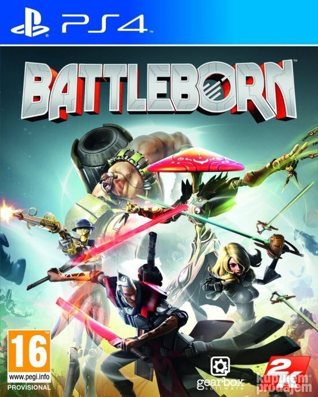 Prodajem original igricu za Sony Playstation 4 konzolu - Battleborn