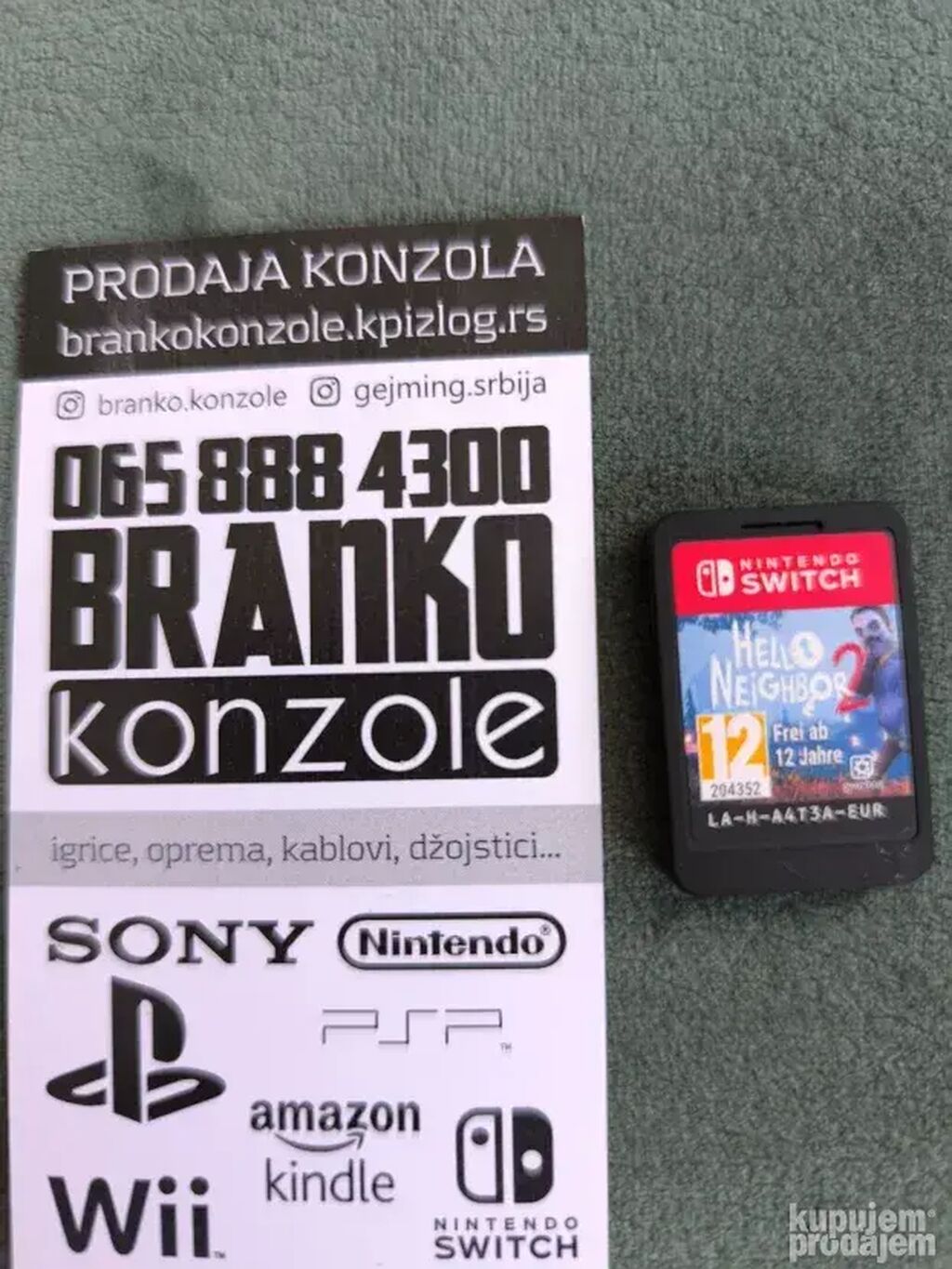 Original igrica za Nintendo Switch konzolu. Hello Neighbor 2. IMAM