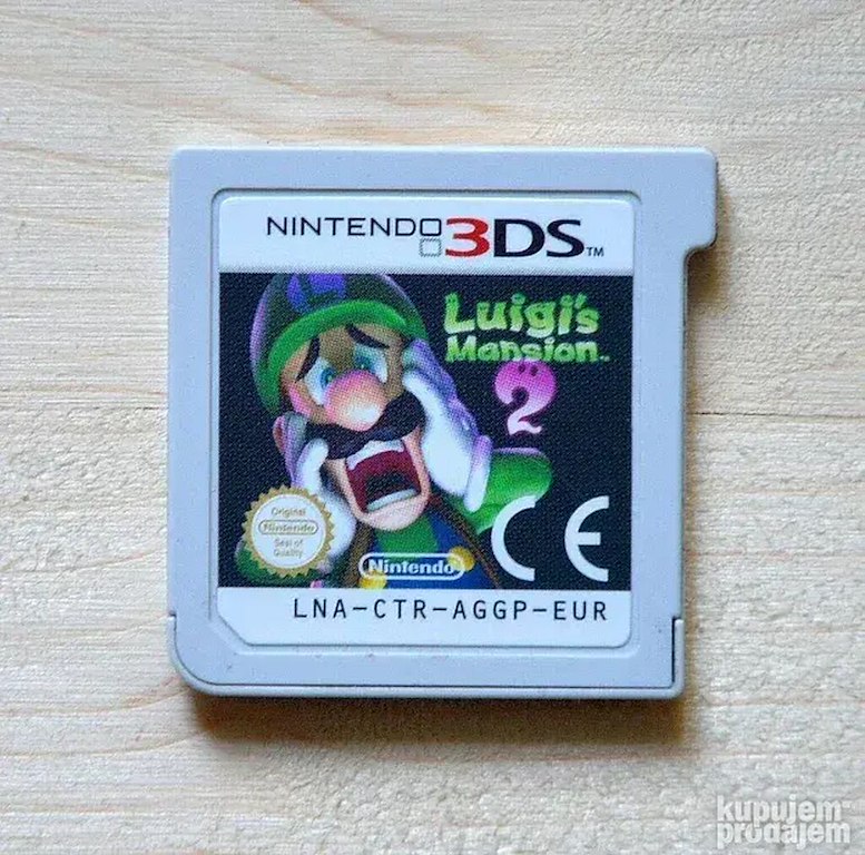 Prodajem original igru za Nintendo 3DS i 2DS konzole - Luigi's Mansion