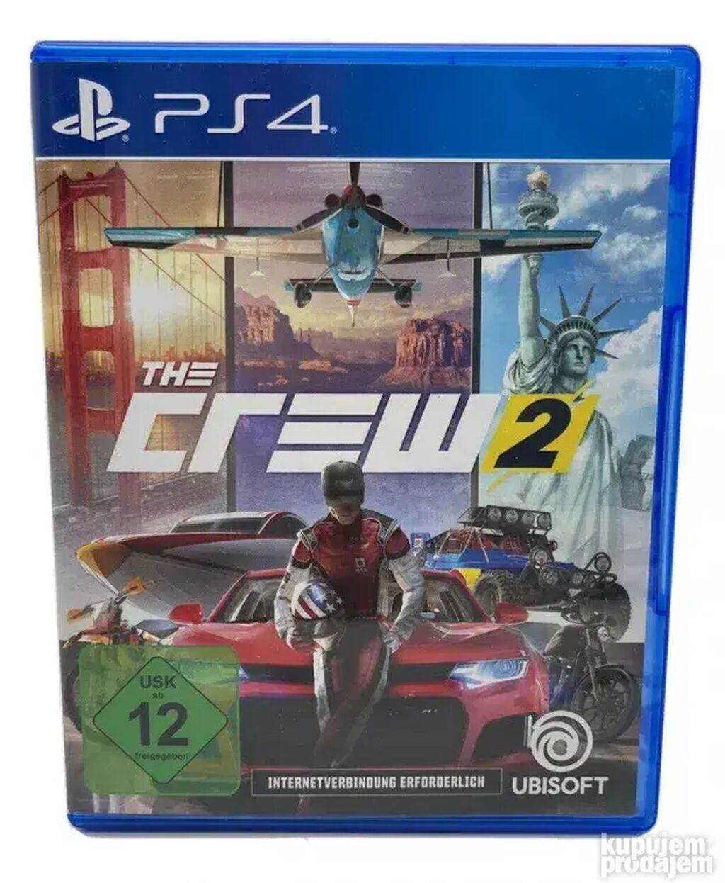 Prodajem original igricu za Sony Playstation 4 konzolu - The CREW 2