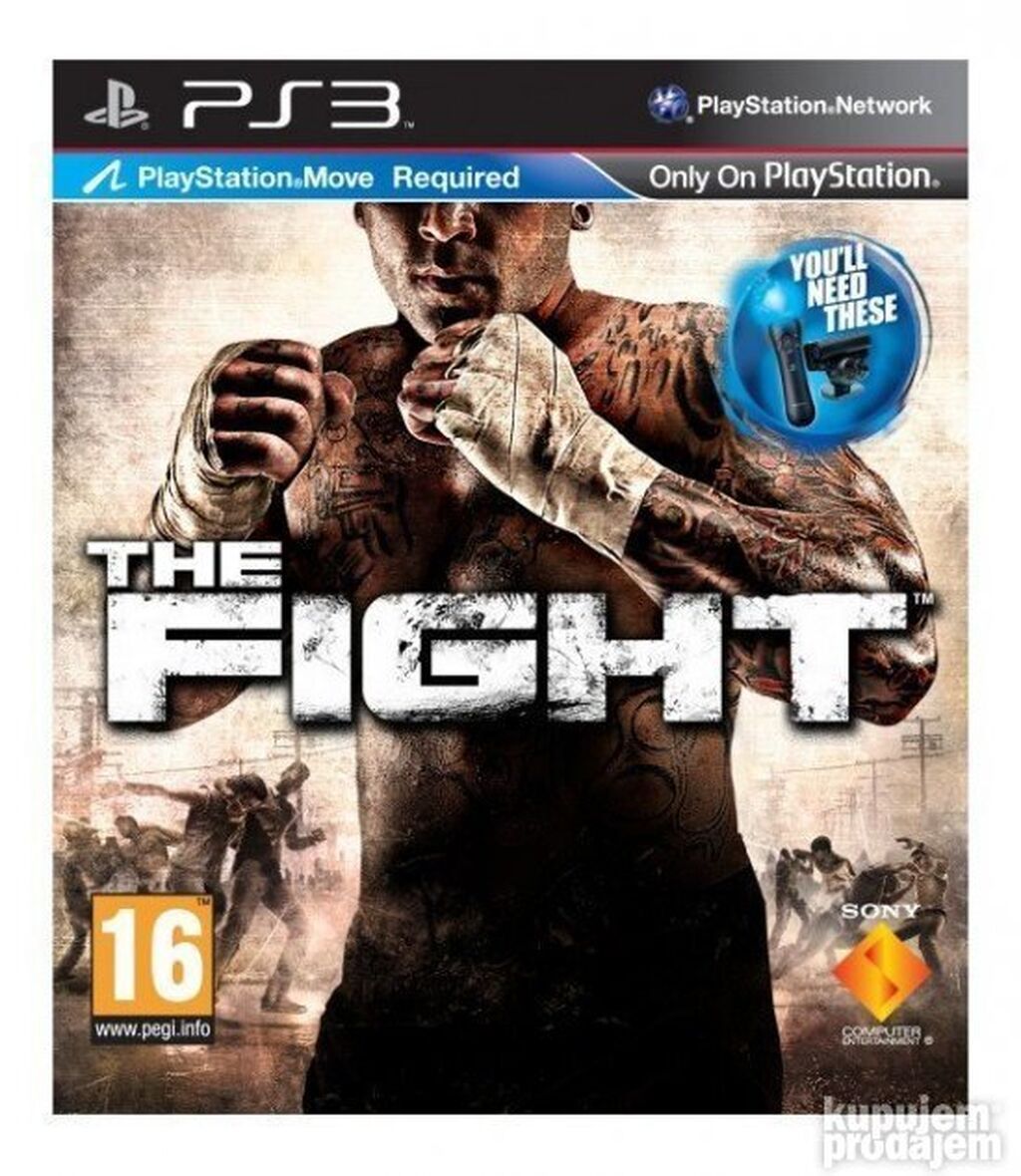 Prodajem original igricu za Sony Playstation 3 konzolu - The Fight