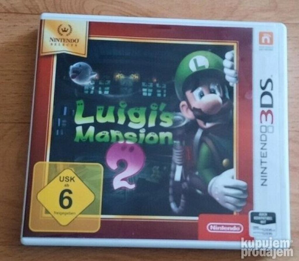 Prodajem original igricu za Nintendo 3DS i 2DS konzole - Luigi's