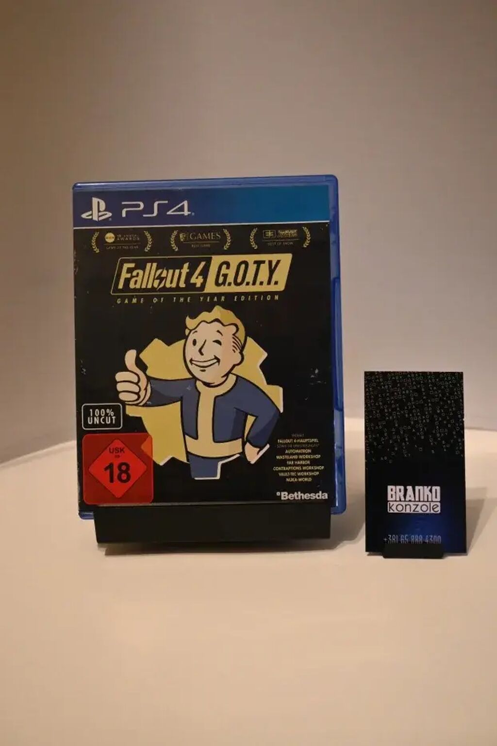 Prodajem original igricu za Sony Playstation 4 konzolu - FALLOUT 4