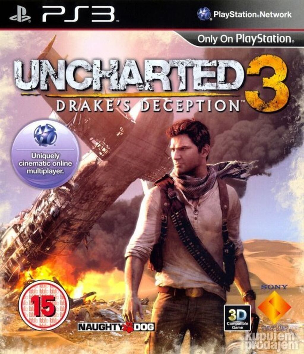 Prodajem original igricu za Sony Playstation 3 konzolu - Uncharted 3