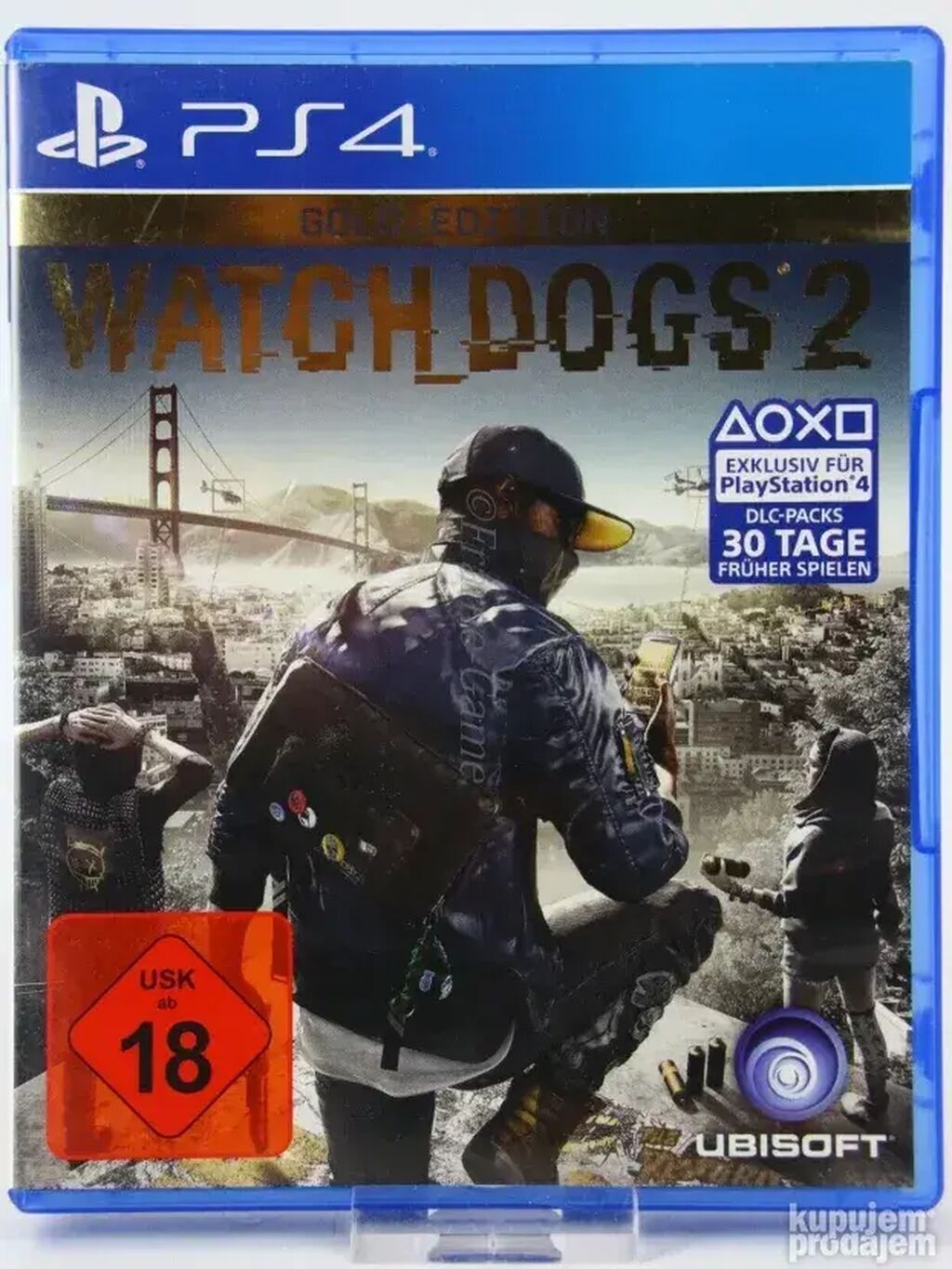 Prodajem original igricu za Sony Playstation 4 konzolu - Watch Dogs 2