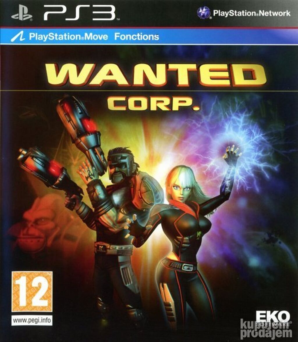 Prodajem original igricu za Sony Playstation 3 konzolu - Wanted Corp