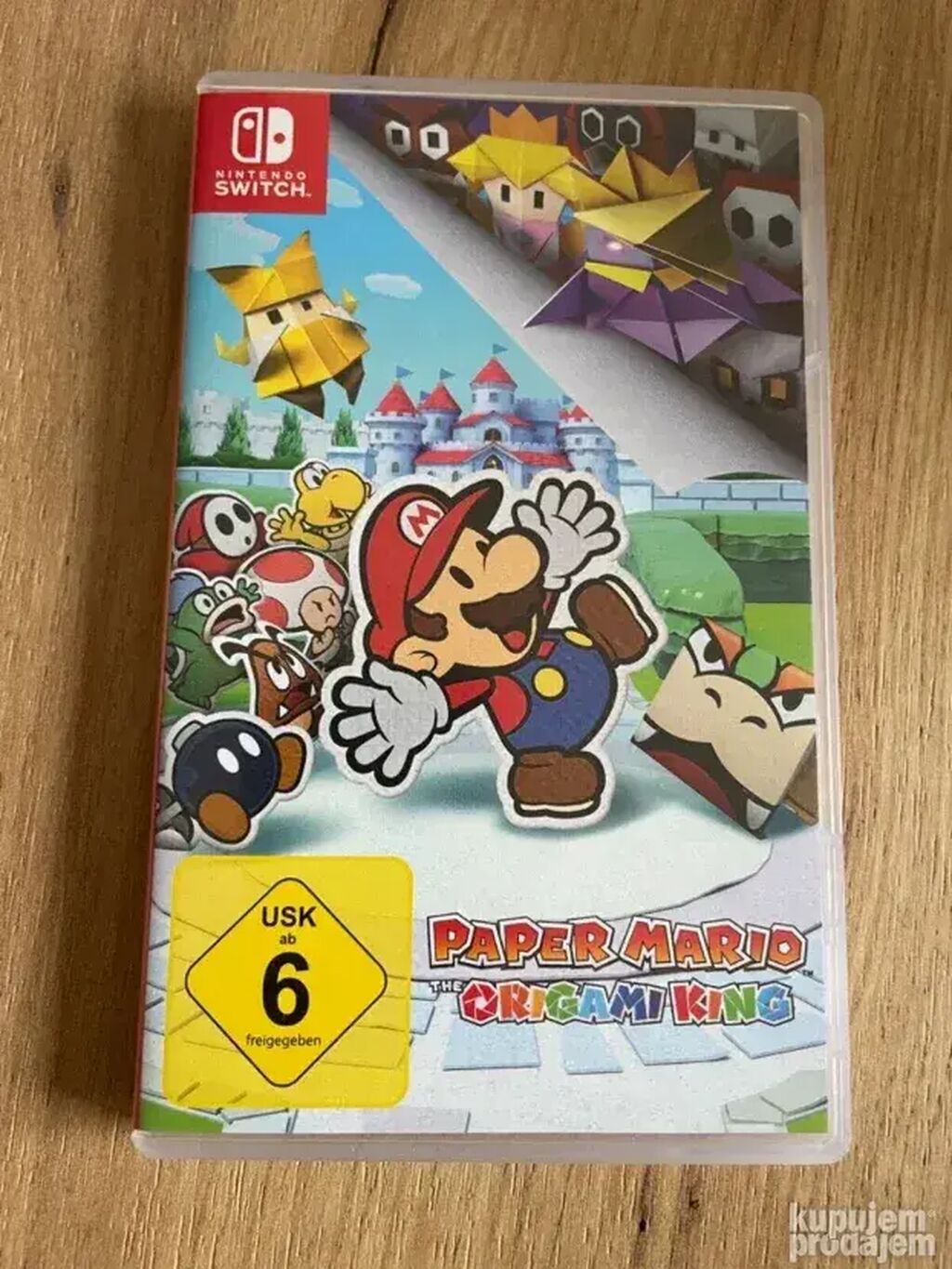 Prodajem original igricu za Nintendo Switch konzolu - Paper Mario The