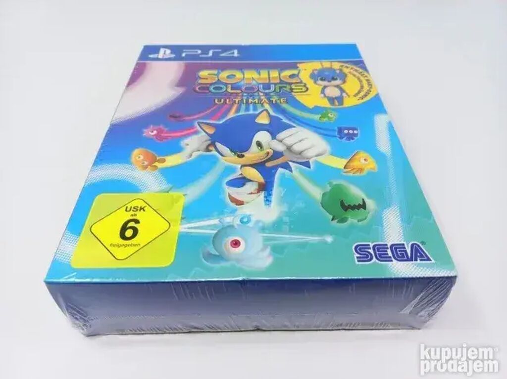 Prodajem original igricu za Sony Playstation 4 konzolu - Sonic Colours