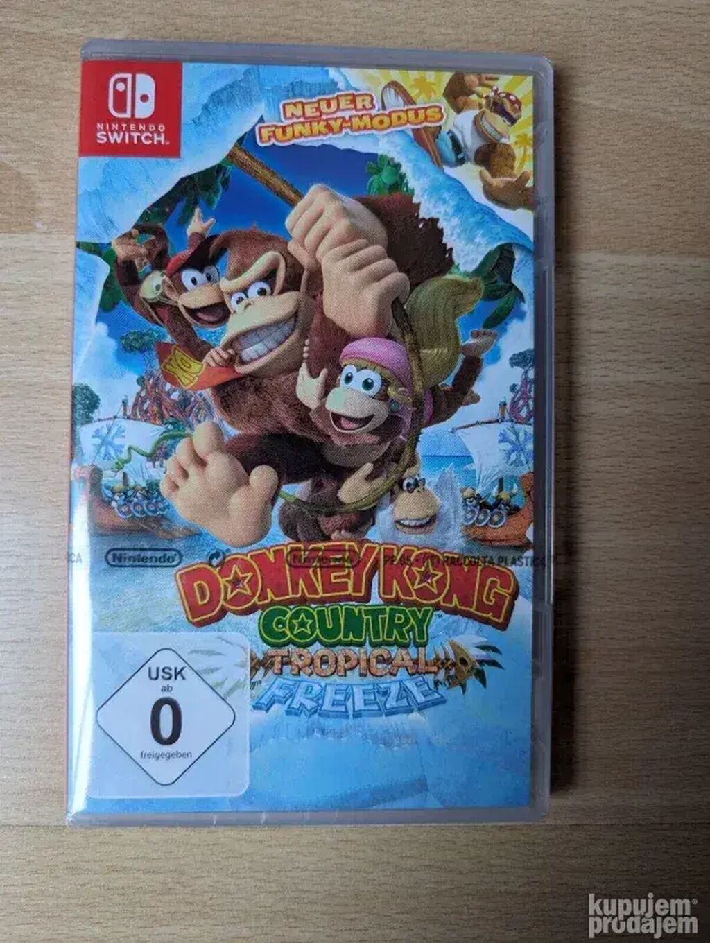 Neotpakovano, u fabrickom celofanu. Donkey Kong Country Tropical
