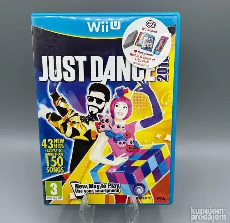 Prodajem original igricu za Nintendo WiiU konzolu - Just Dance