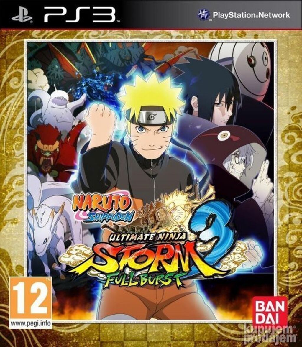 Prodajem original igricu za Sony Playstation 3 konzolu -NARUTO
