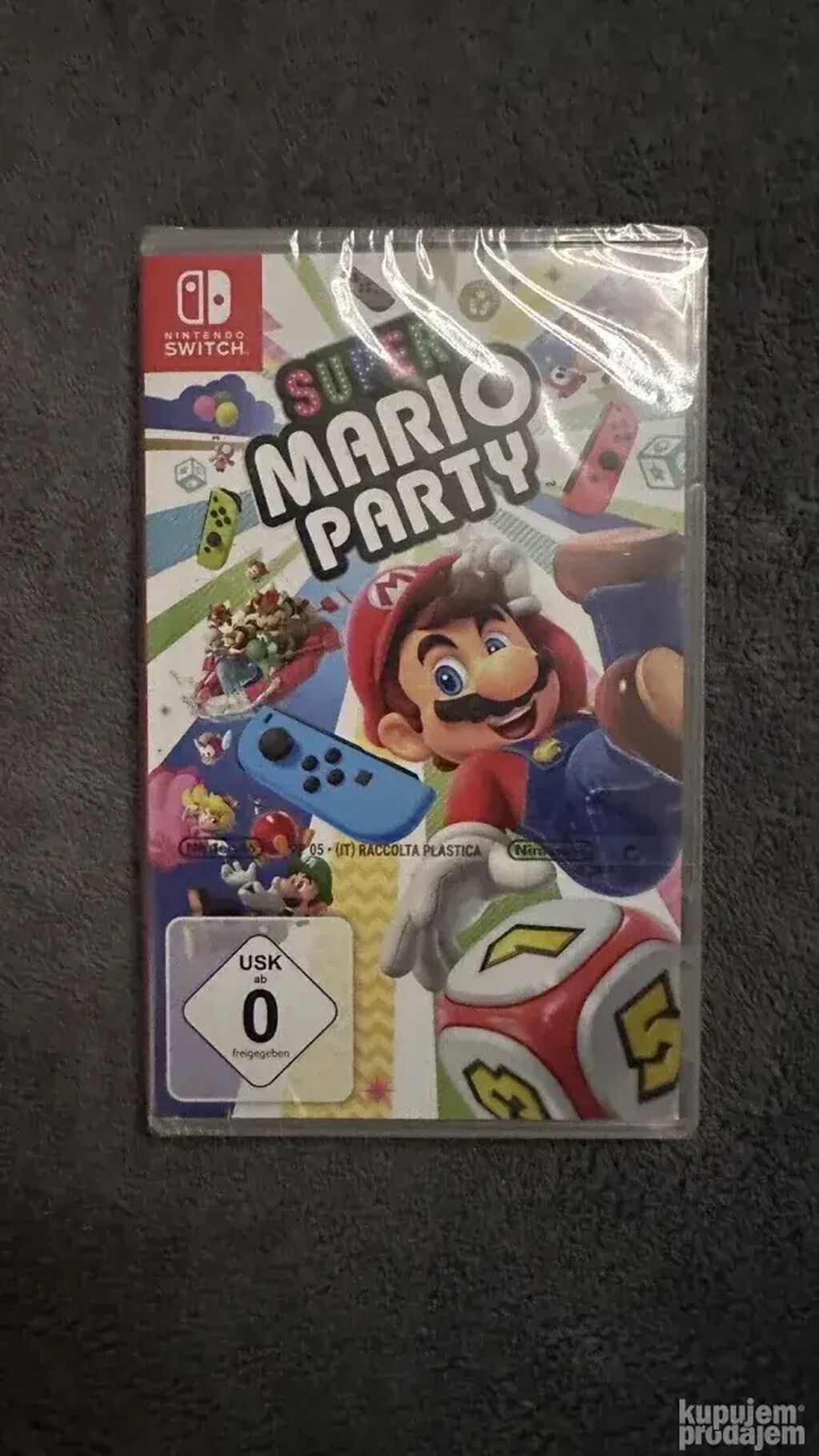 Neotpakovano, u fabrickom celofanu. Super Mario Party - za Nintendo
