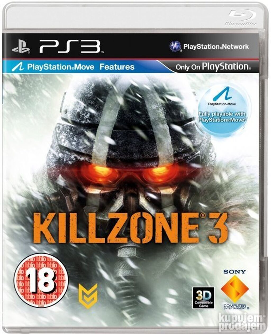 Prodajem original igricu za Sony Playstation 3 konzolu - Killzone 3 -