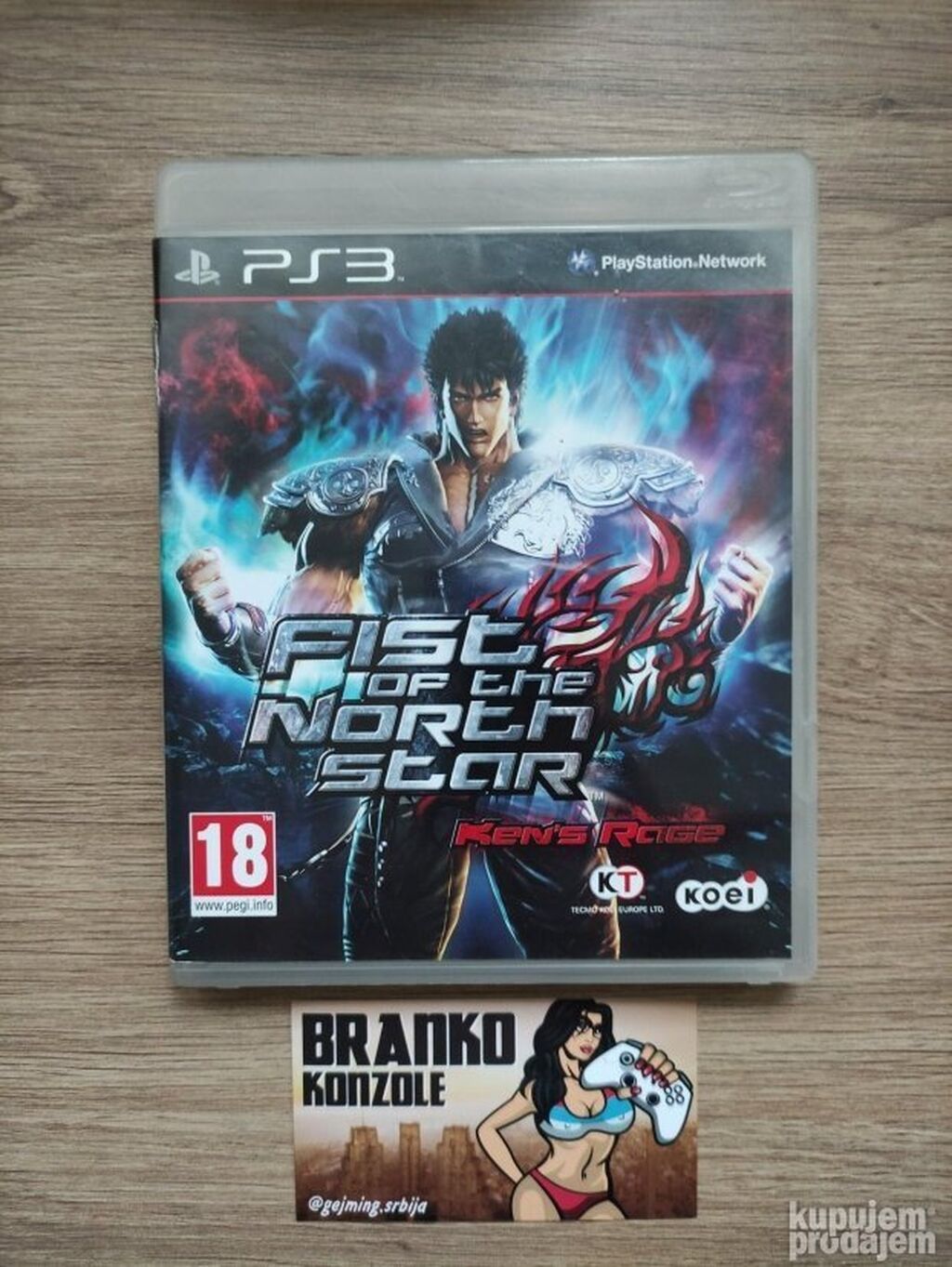 Prodajem original igricu za Sony Playstation 3 konzolu -Fist of the