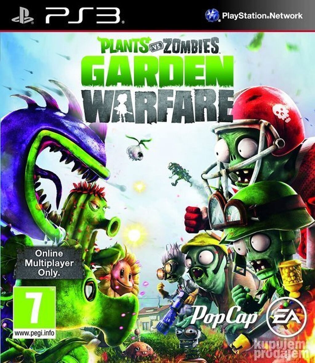 Prodajem original igricu za Sony Playstation 3 konzolu - Plants VS