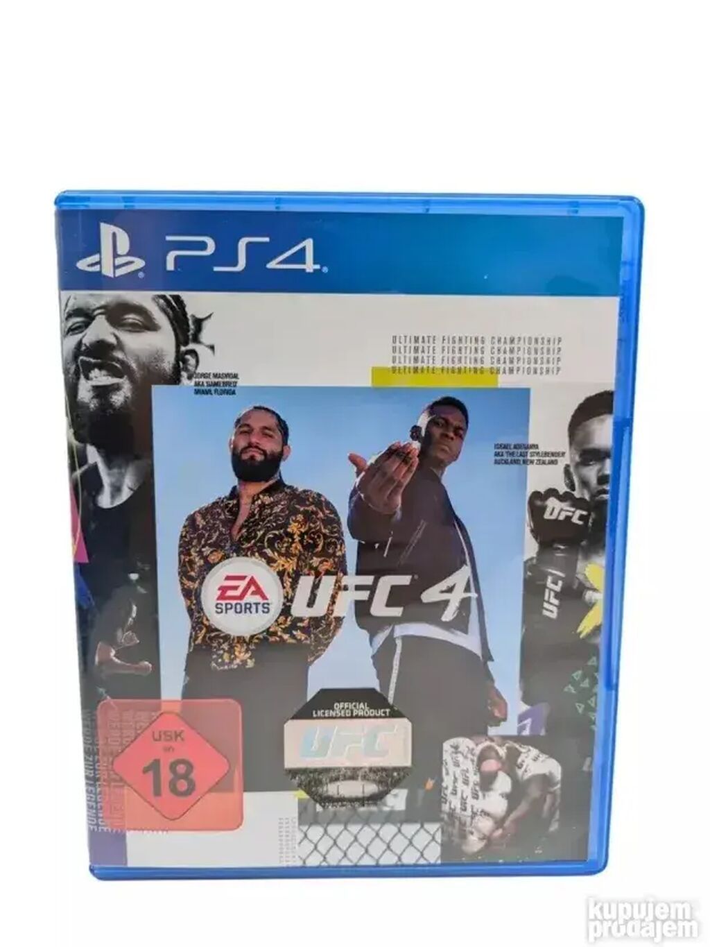 Prodajem original igricu za Sony Playstation 4 konzolu - UFC 4Igra je
