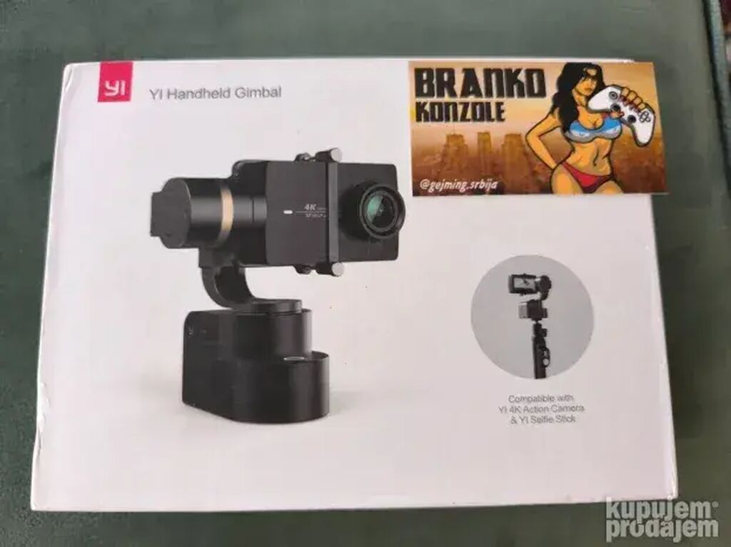 Razvijena za profesionalno snimanje, YI Handheld Gimbal sadrži