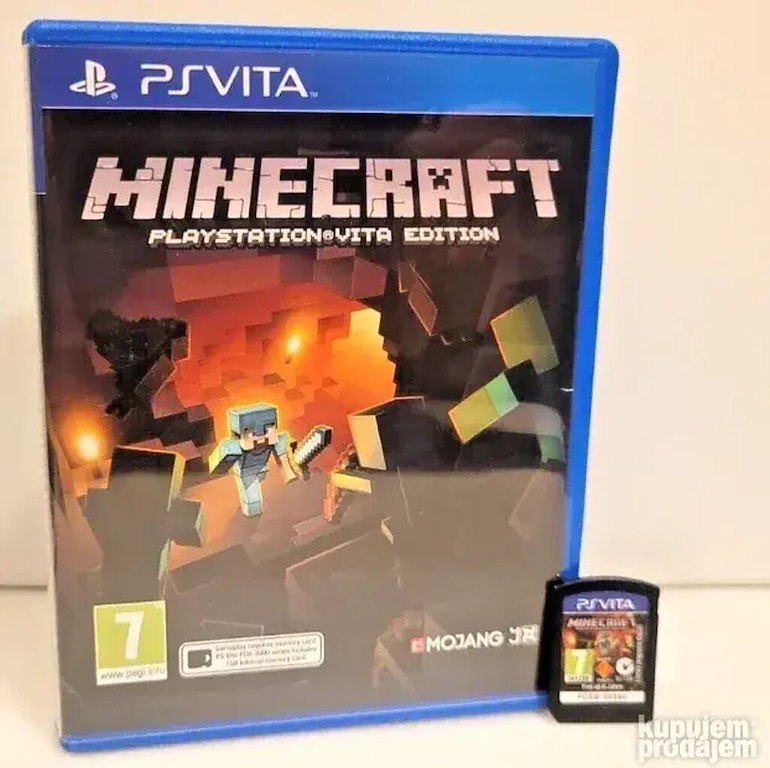 Prodajem original igricu za Sony Playstation VITA konzolu - MINECRAFT