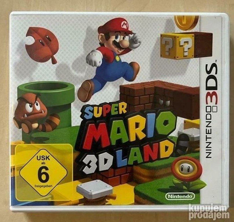 Prodajem original igricu za Nintendo 3DS i 2DS konzole - Super Mario