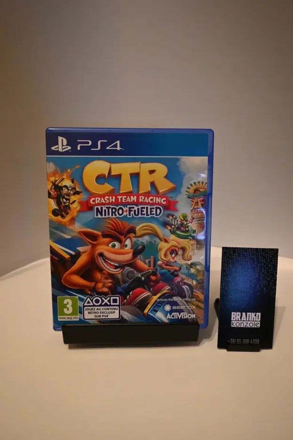 Prodajem original igricu za Sony Playstation 4 konzolu - CTR Crash