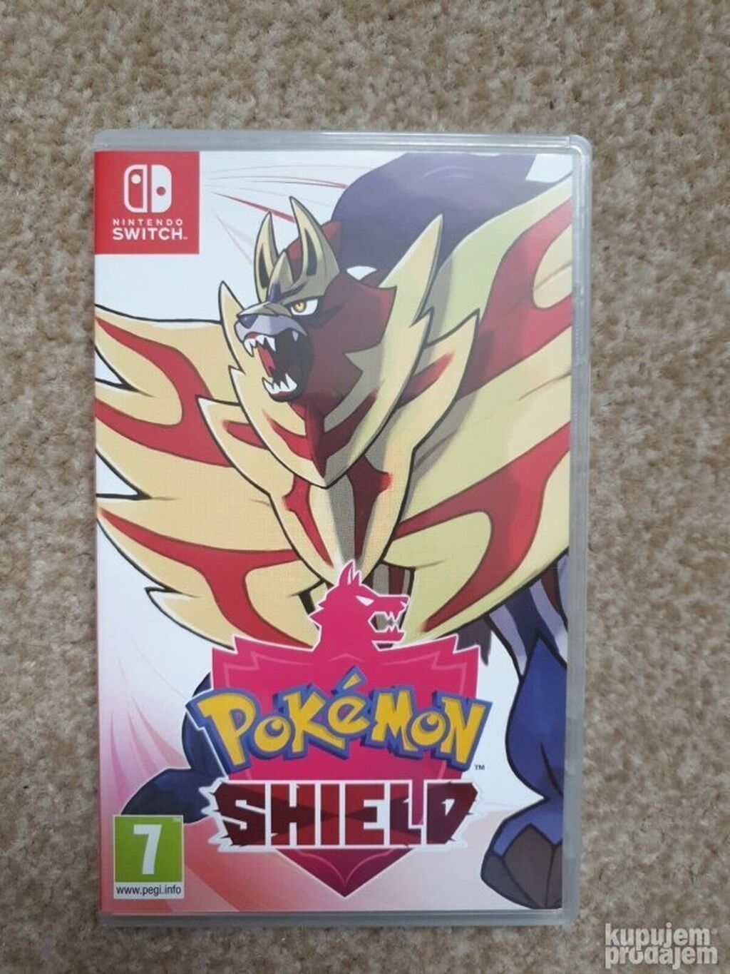 Prodajem original igricu za Nintendo Switch konzolu - Pokemon Shield