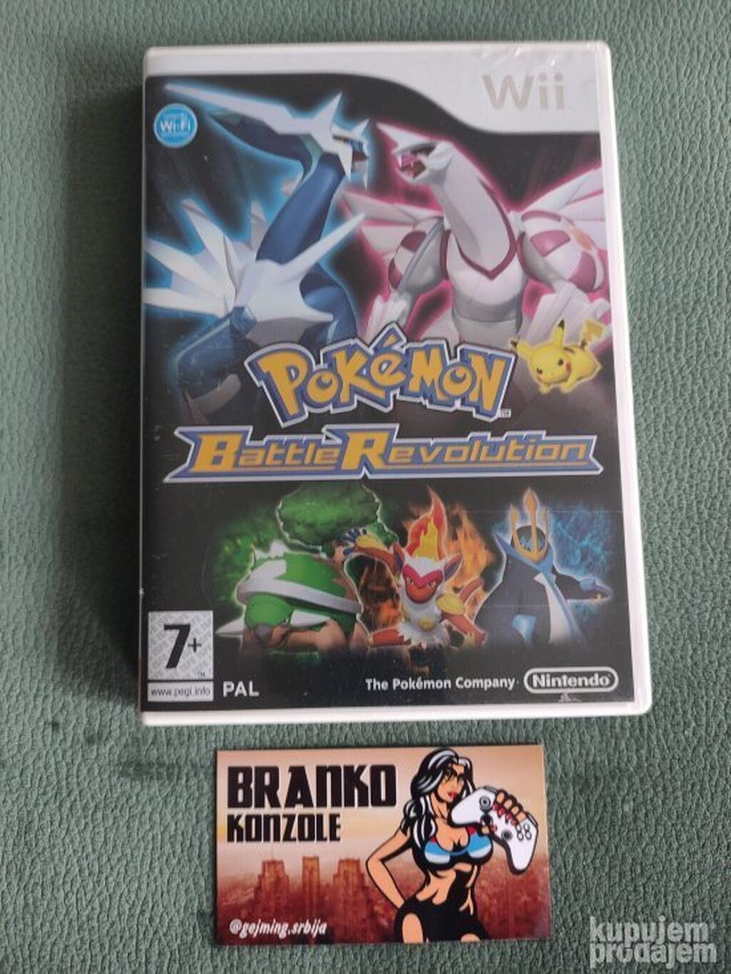 Prodajem original igricu za Nintendo Wii konzolu - Pokemon Battle
