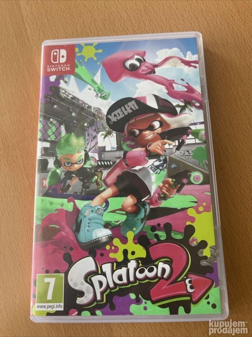 Prodajem original igricu za Nintendo Switch konzolu - SPLATOON 2. Igra