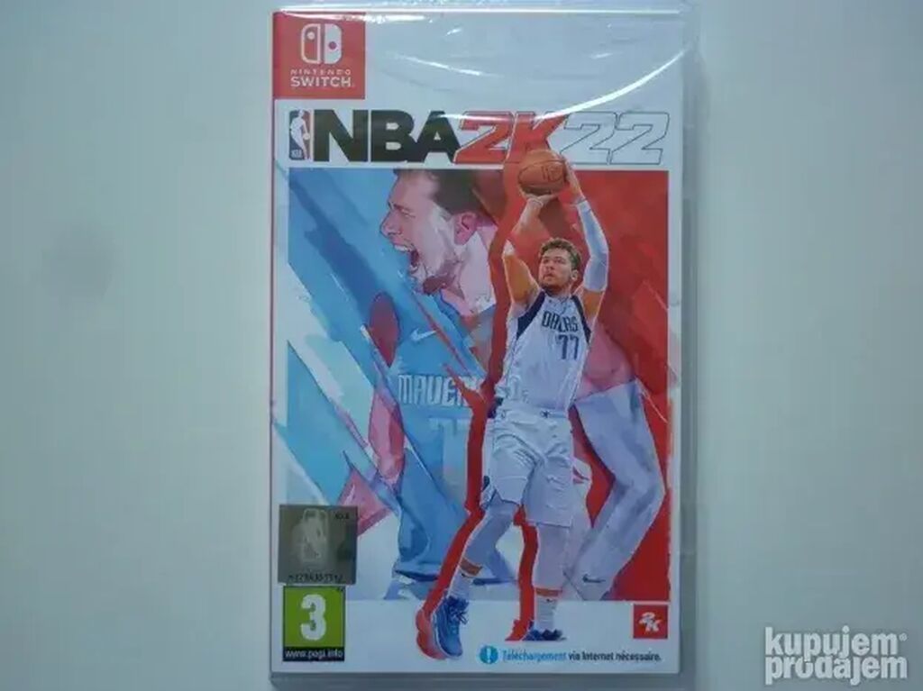 Neotpakovano, u fabrickom celofanu. NBA 2K22 - za Nintendo Switch