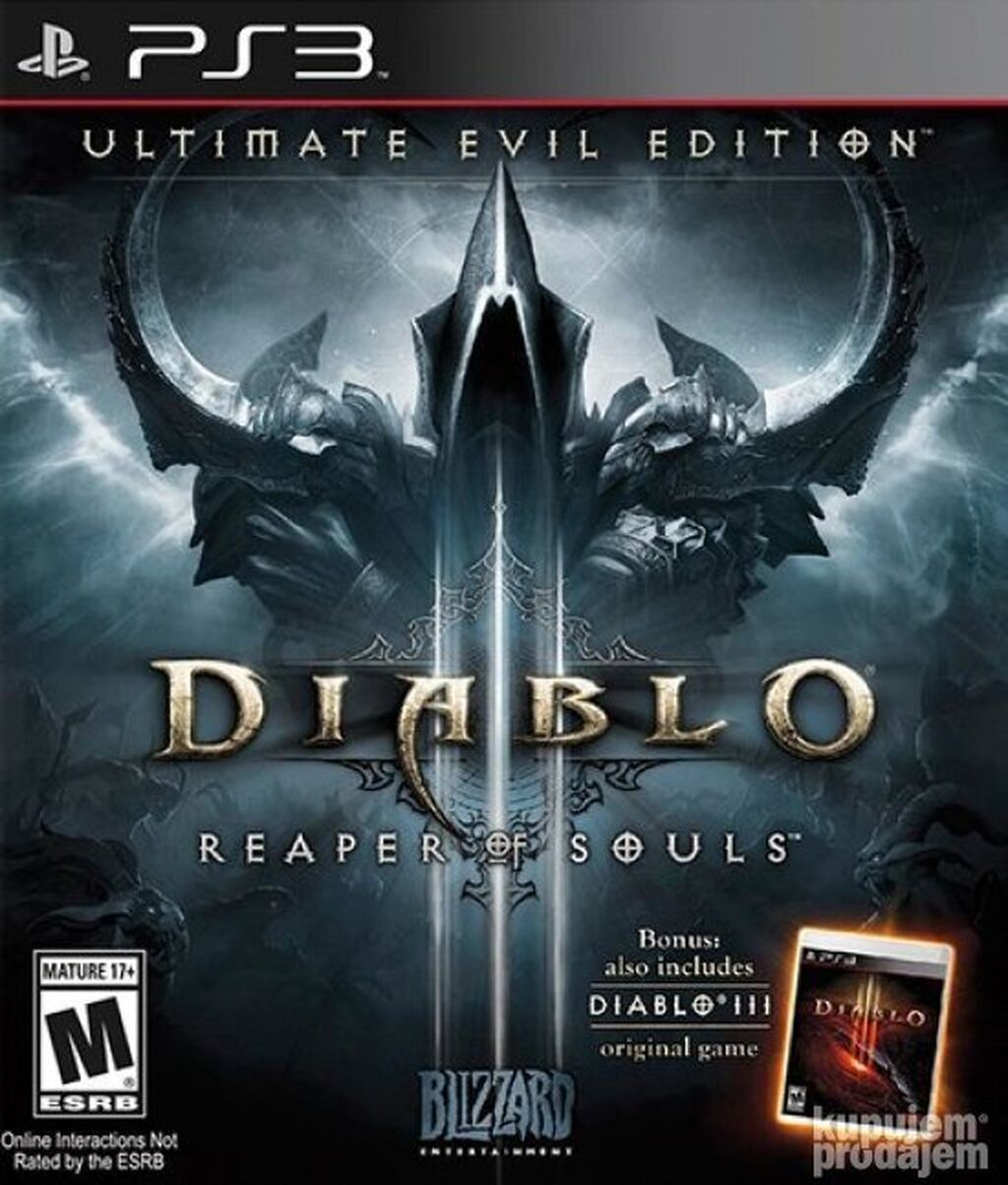 Original igrica za Sony Playstation 3 konzolu - DIABLO III Reaper of