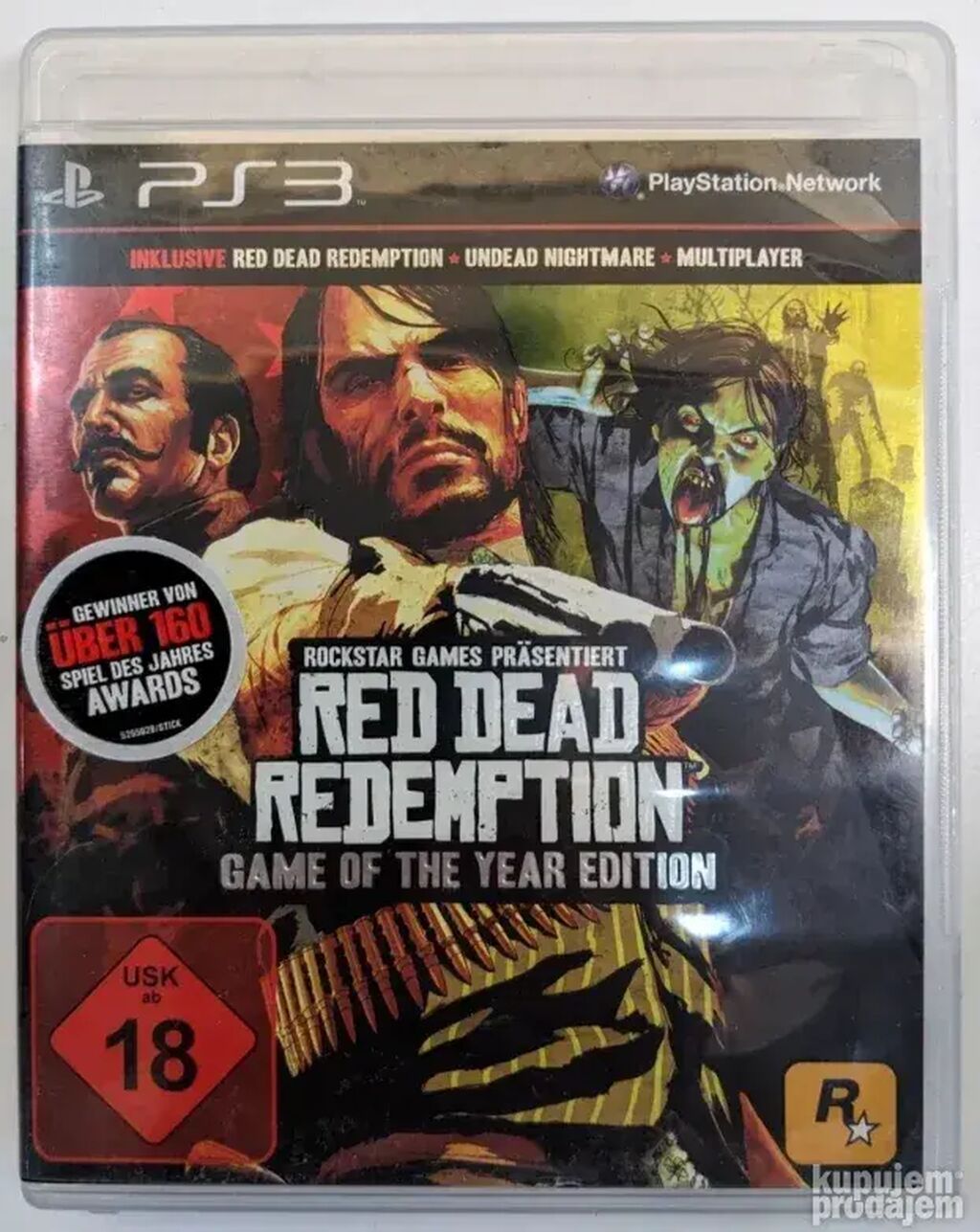 Prodajem original igricu za Sony Playstation 3 konzolu - Red Dead