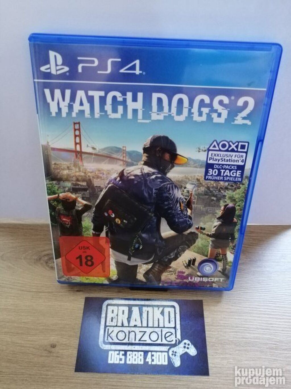 Prodajem original igricu za Sony Playstation 4 konzolu - Watch Dogs