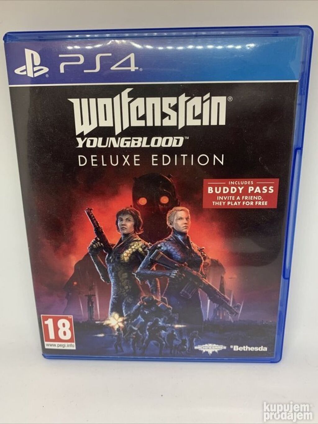 Prodajem original igricu za Sony Playstation 4 konzolu - Wolfenstein