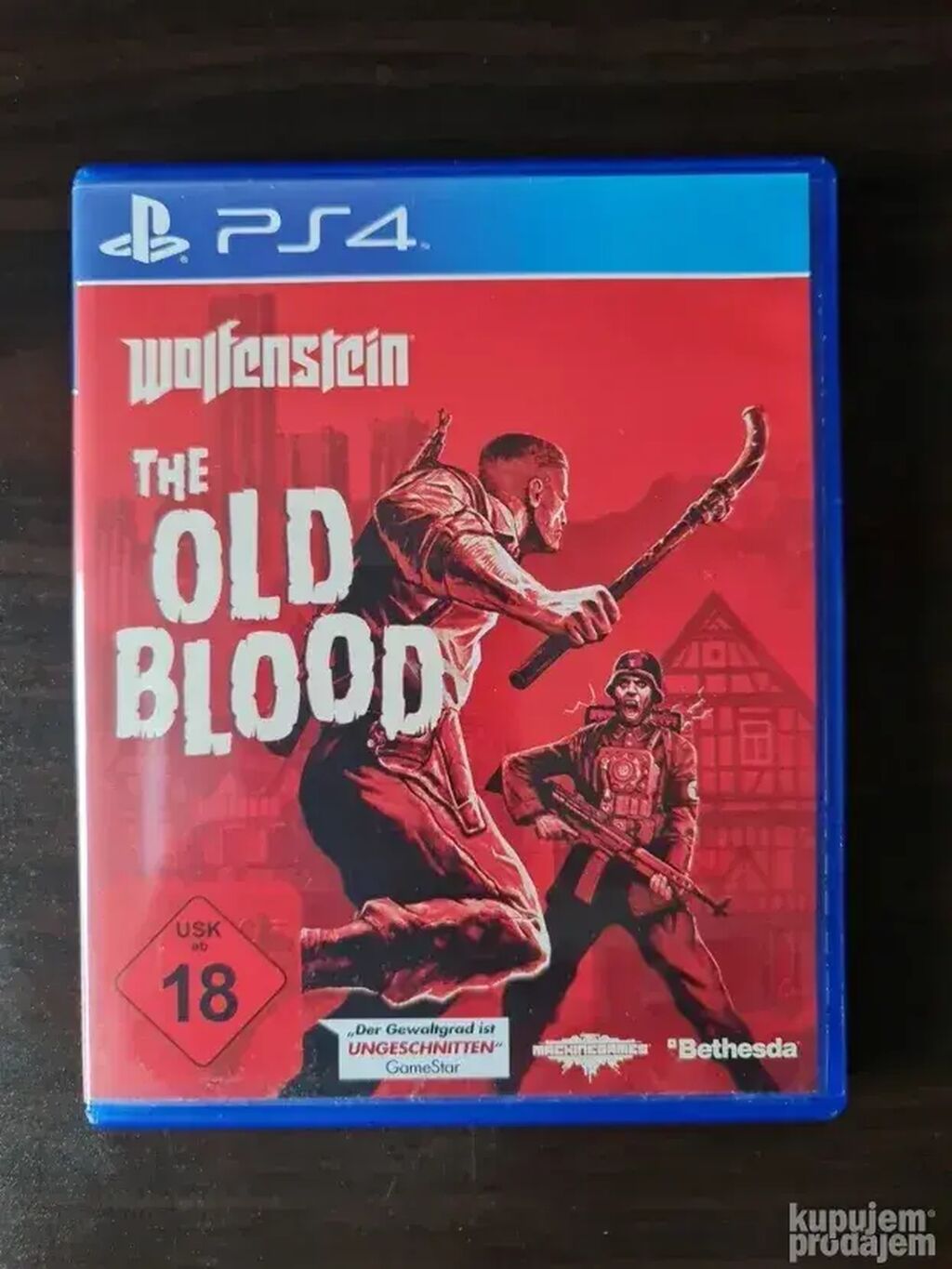 Prodajem original igricu za Sony Playstation 4 konzolu - Wolfenstein