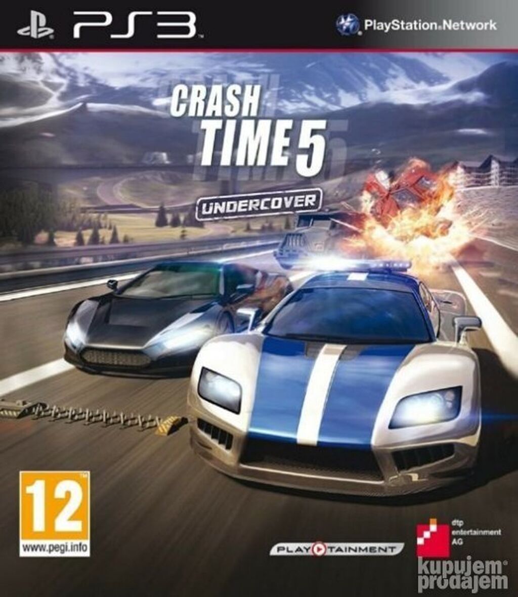Prodajem original igricu za Sony Playstation 3 konzolu - Crash Time 5
