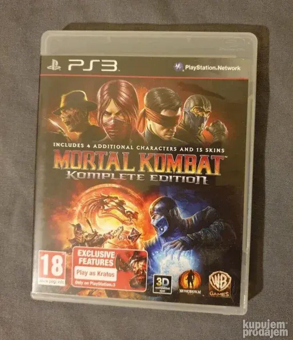 Prodajem original igricu za Sony Playstation 3 konzolu - MORTAL