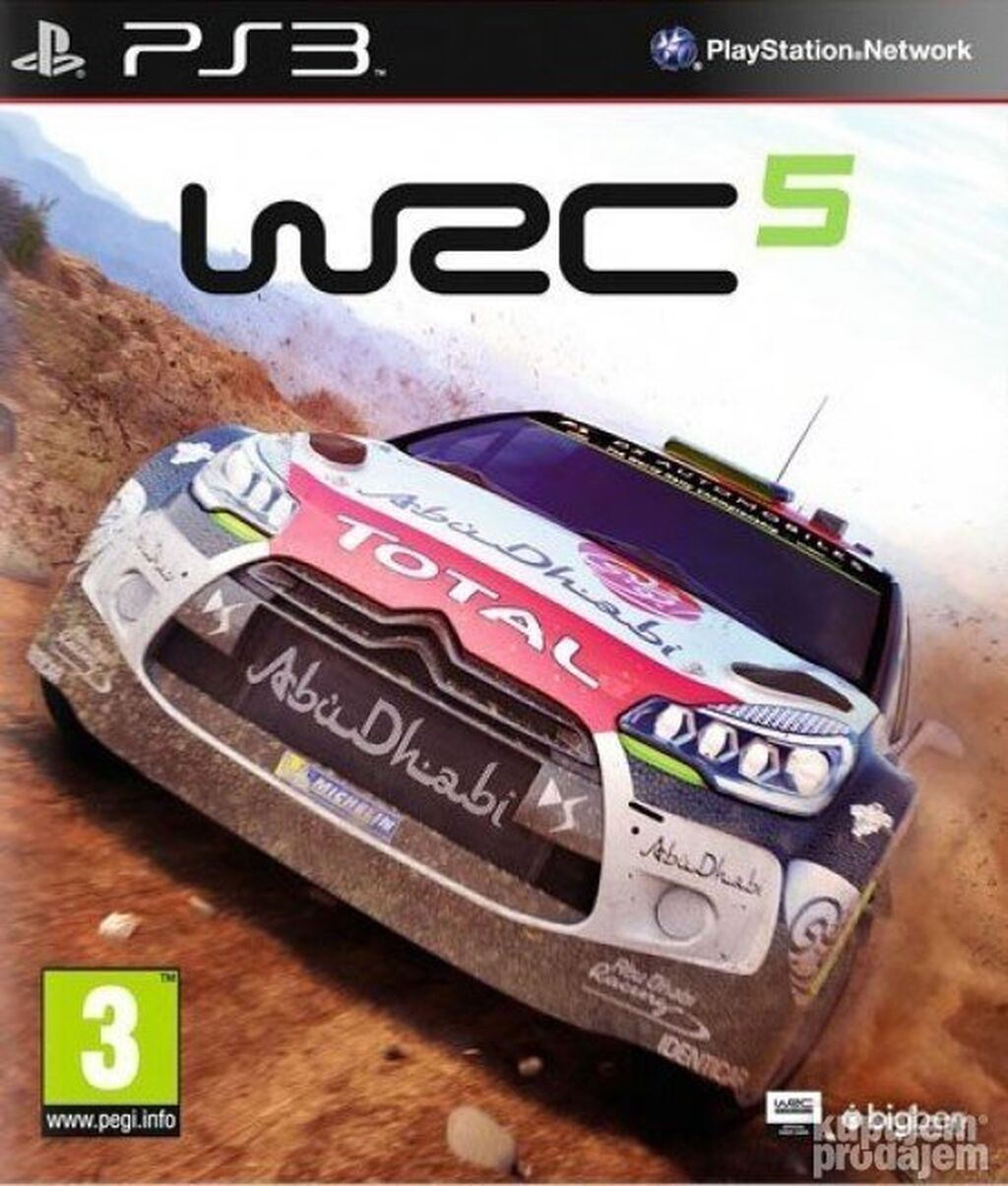 Prodajem original igricu za Sony Playstation 3 konzolu - WRC 5Igra je