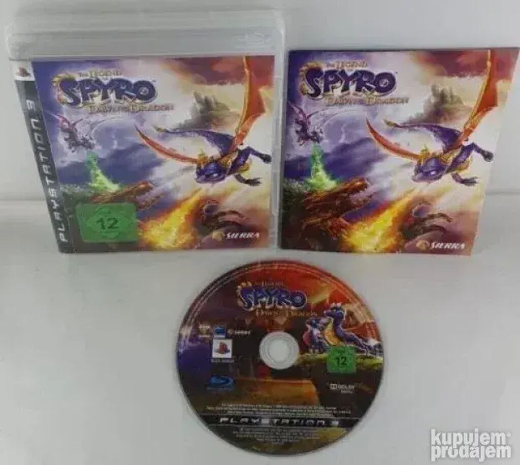 Prodajem original igricu za Sony Playstation 3 konzolu - Spyro Dawn of