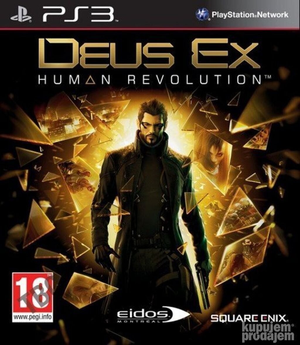 Original igrica za Sony Playstation 3 konzolu - Deus Ex Human