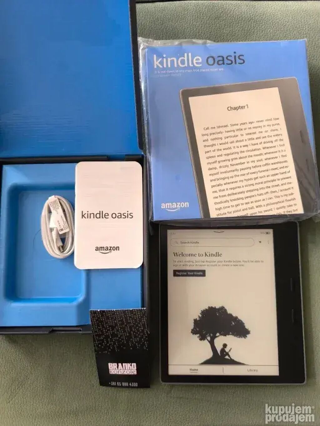 Najmocniji model Amazon Kindle OASIS 2 U pitanju je premium model