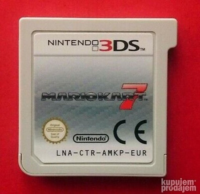 Prodajem original igricu za Nintendo 3DS i 2DS konzole - MARIO KART
