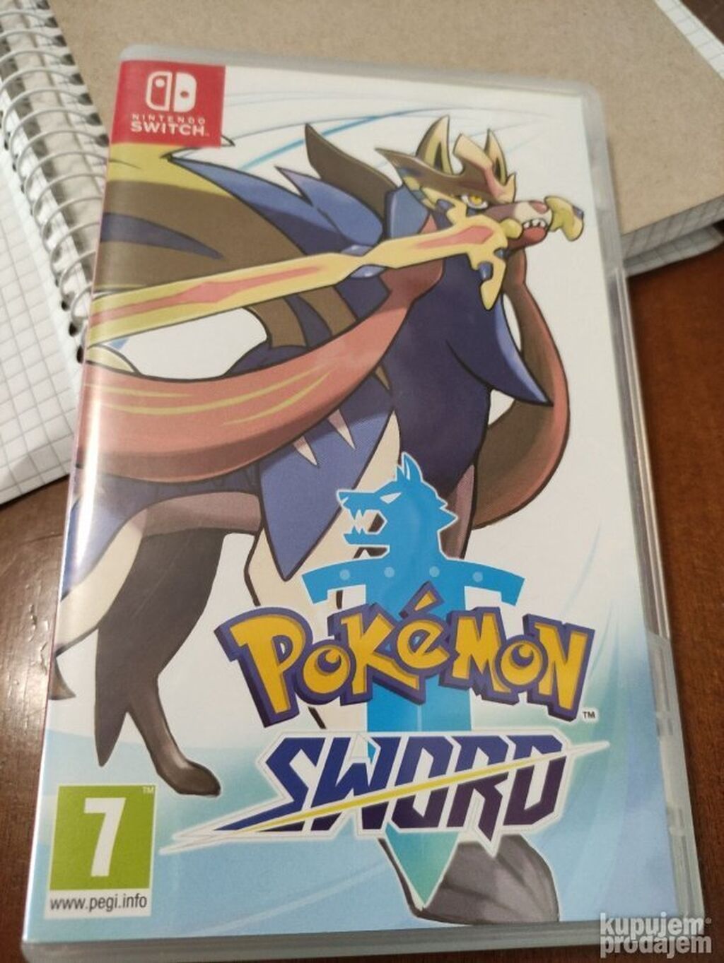 Prodajem original igricu za Nintendo Switch konzolu - Pokemon Sword