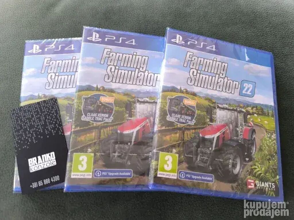 NOVO, NEOTPAKOVANOFarming Simulator 22 za Playstation 4