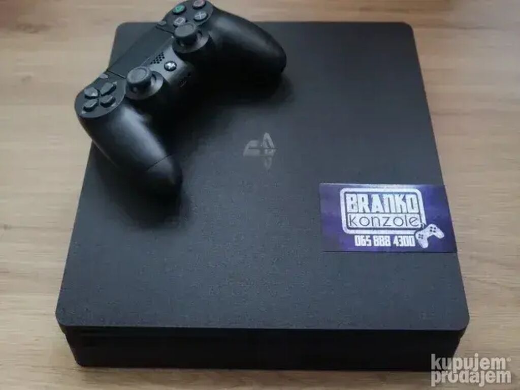    PS4 Slim 1TB ✅ Odlično stanje — neotvarana/nepopravljana (fabr
